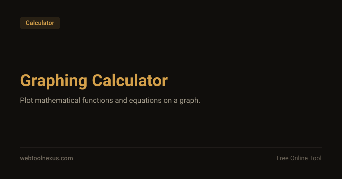 Graphing Calculator